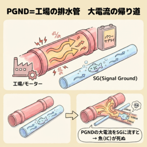 【完全図解】FG・SG・LG・PGNDの違い｜なぜグランドを分けないと機器が壊れるのか - soloblog